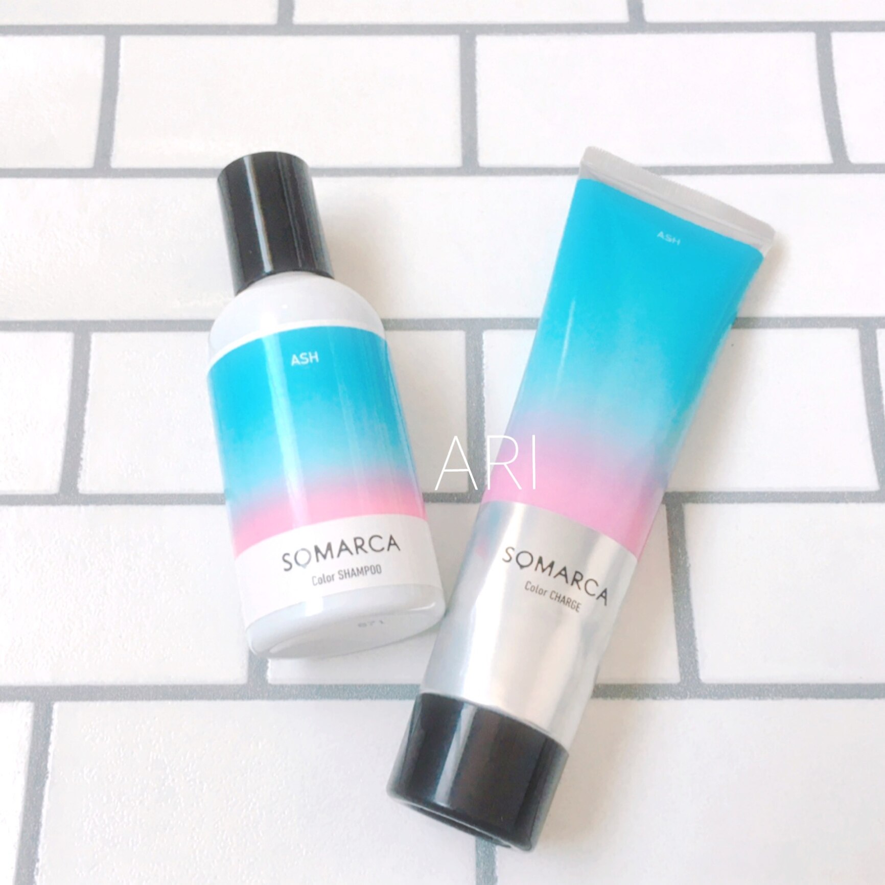 【SET】ホーユー ソマルカ カラーシャンプー 150ml+カラーチャージ130g SOMARCA オレンジ パープル アッシュ ピンク ブラウン ムラシャン 紫シャンプー カラー ...