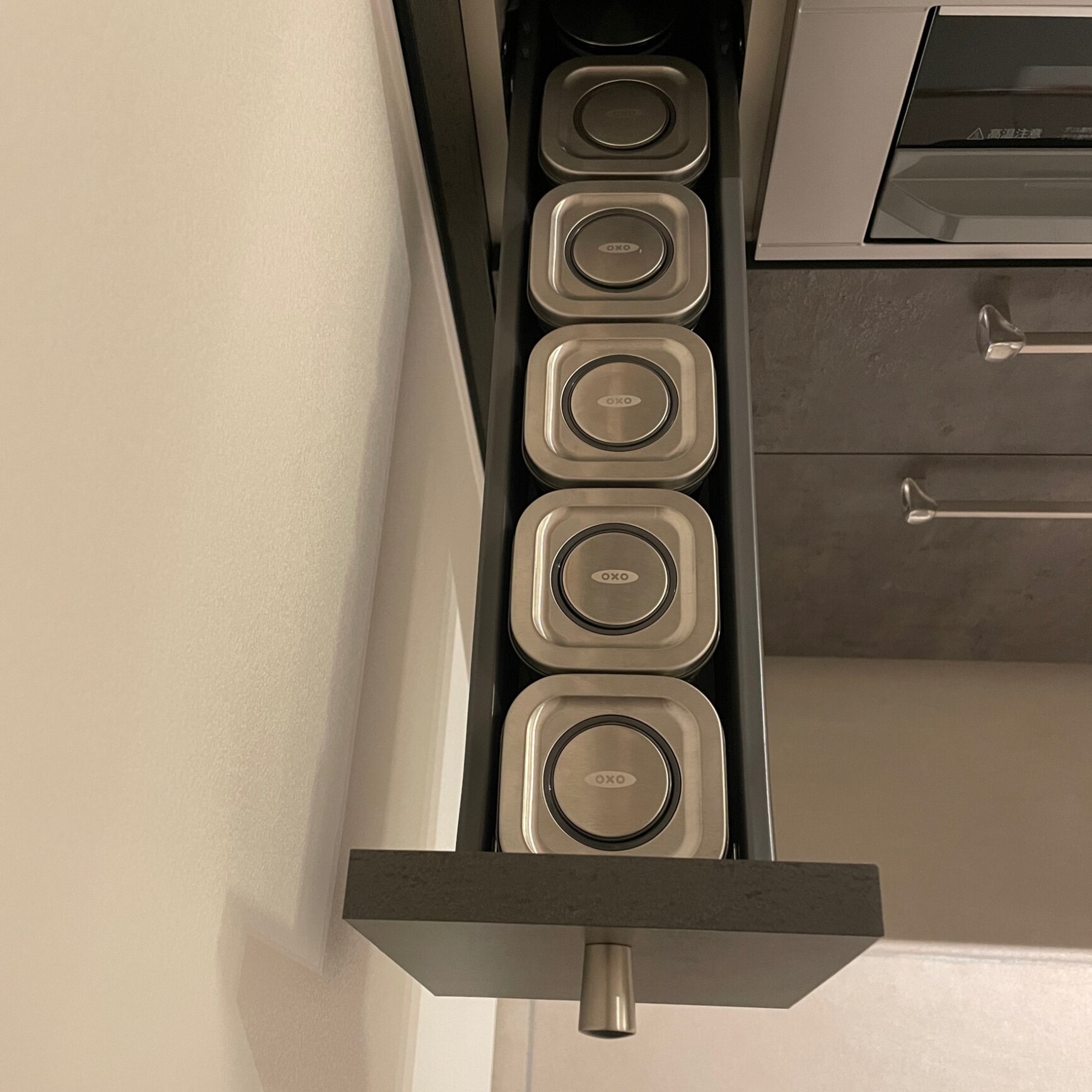 OXO oxo オクソー ステンレスポップコンテナ ミニスクエア ミニ 0.2L ステンレス 保存容器 プラスチック 密閉容器 調味料 食品 保存 収納 キッチン BPAフリー