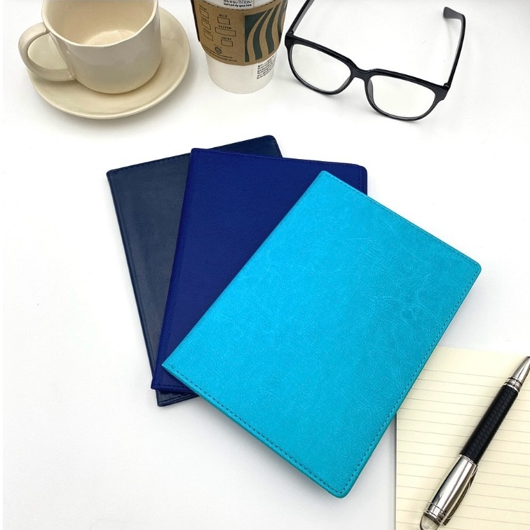手帳カバー B6 A5 B5 サイズ対応 ハードカバー ノートカバー ブックカバー ジブン手帳 カバー ほぼ日手帳 カバー 無地 横開き 合皮 手帳式 PUレザー