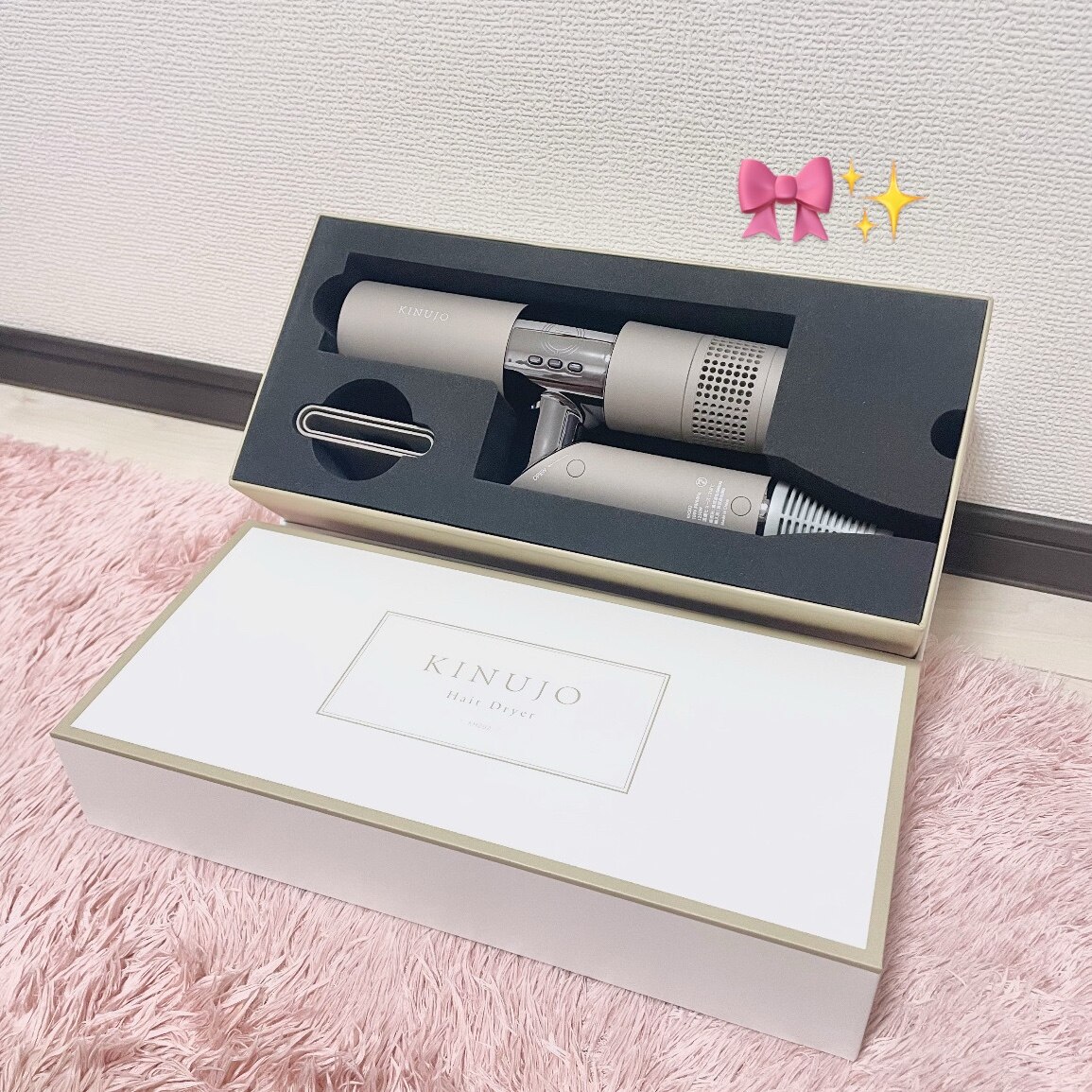 【3,520円OFFクーポン付/正規店】絹女 キヌージョ ヘアドライヤー KH201 KH202 正規販売店 【選べる種類】送料無料★楽天1位 KINUJO Hair Dryer 最新 遠赤 ...