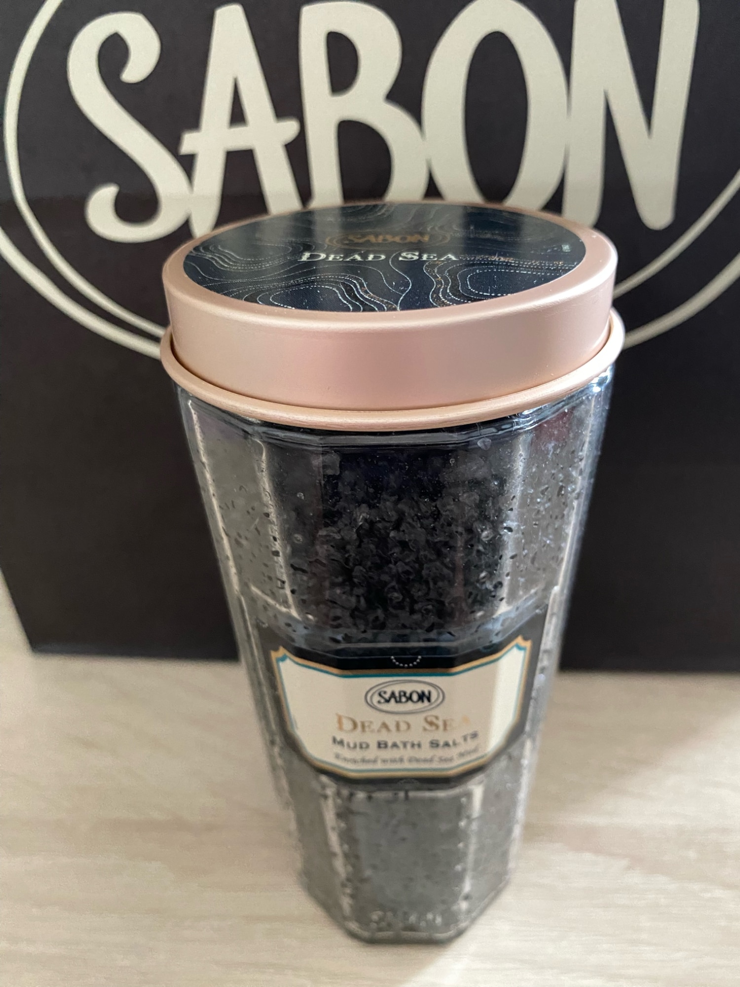 sabon サボン ブラック バスソルト デッドシー 300g／入浴剤 正規品