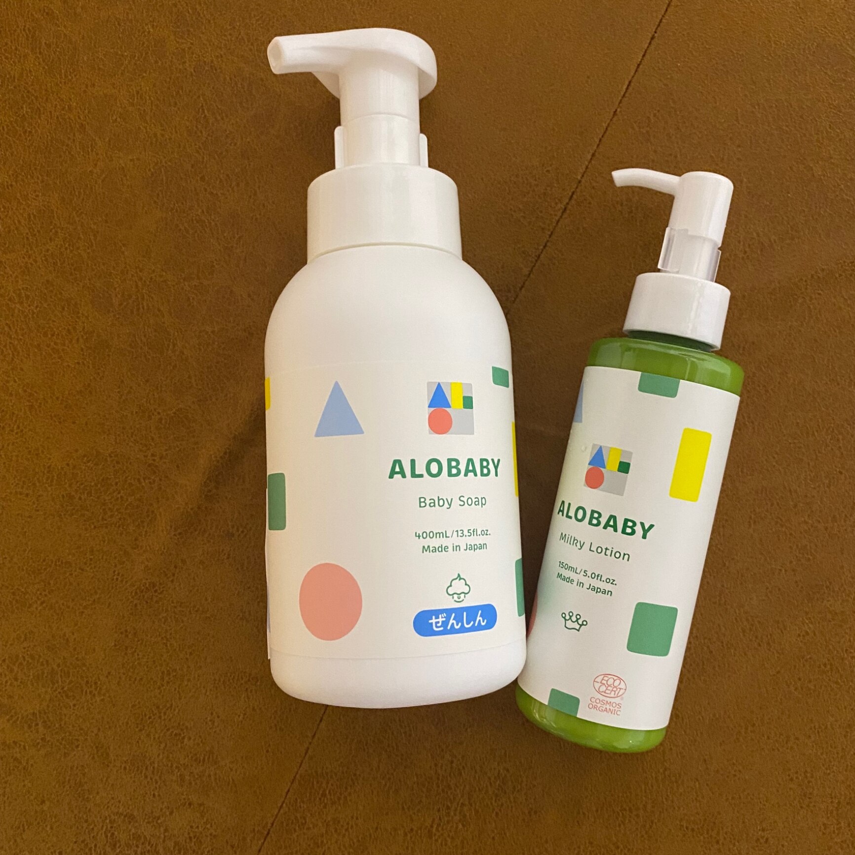 【公式】アロベビー ミルクローション+ベビーソープ ALOBABY オーガニック スキンケアセット 送料無料 新生児 ベビーローション ボディミルク 赤ちゃん 保湿 ベビーソープ ソープ 泡 ...