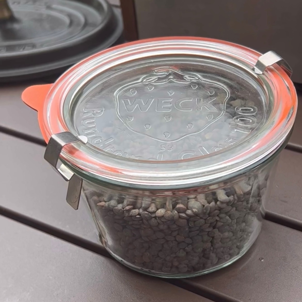 【マラソン期間中 最大P49倍】 [ weck キャニスター ]ウェック モールドシェイプ WE-741 [ 300ml ] WECK MOLD SHAPE 本体＋フタ【 ガラス瓶 密封ビン ...