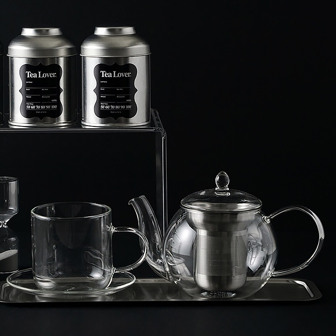 【KEYUCA公式店】ケユカ Malte 耐熱ガラスティーポット S [キッチン用品 ティー用品 耐熱ポット 電子レンジ対応 食洗器対応 クリアカラー 無地 シンプル おしゃれ 通販]