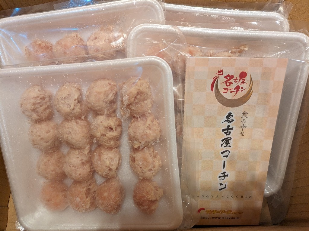 【24時間限定処分セール】名古屋コーチン生つくね（冷凍） 320g(16粒）×4パック 鶏肉・業務用【国産】【コーチン】【ささみ】【鍋】【焼き】【煮物】【バーベキュー】【お取り寄せ】【RCP ...