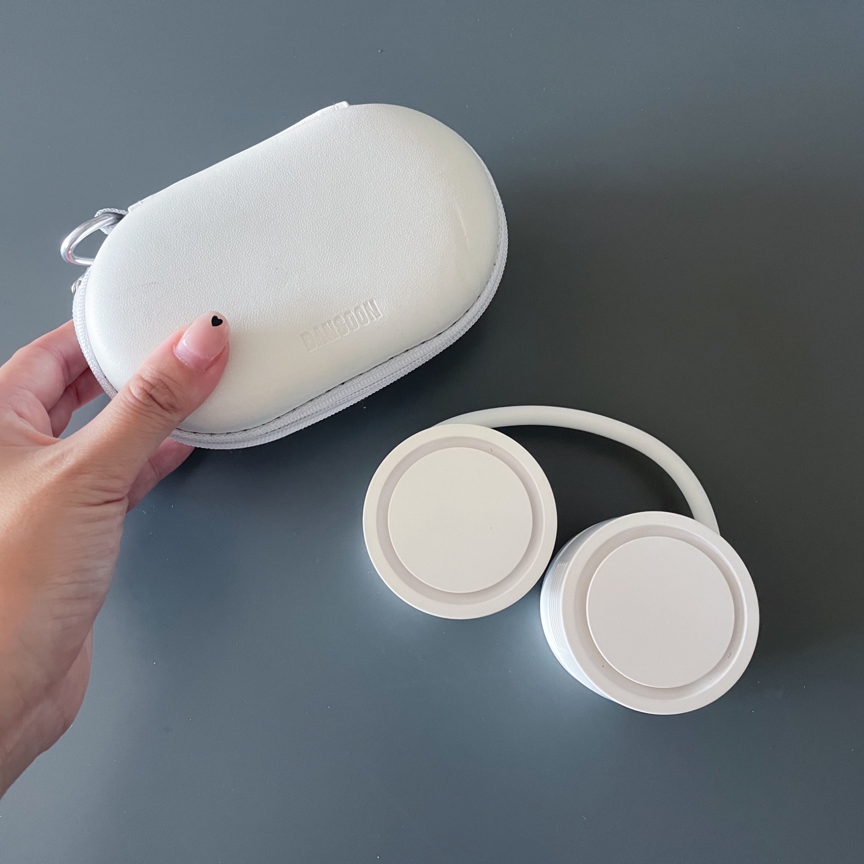 【DANSOON公式】TV紹介正規品★首掛け扇風機 羽なし くびかけ扇風機 ネックファン ハンズフリー ポータブル扇風機 [ Rolling ...