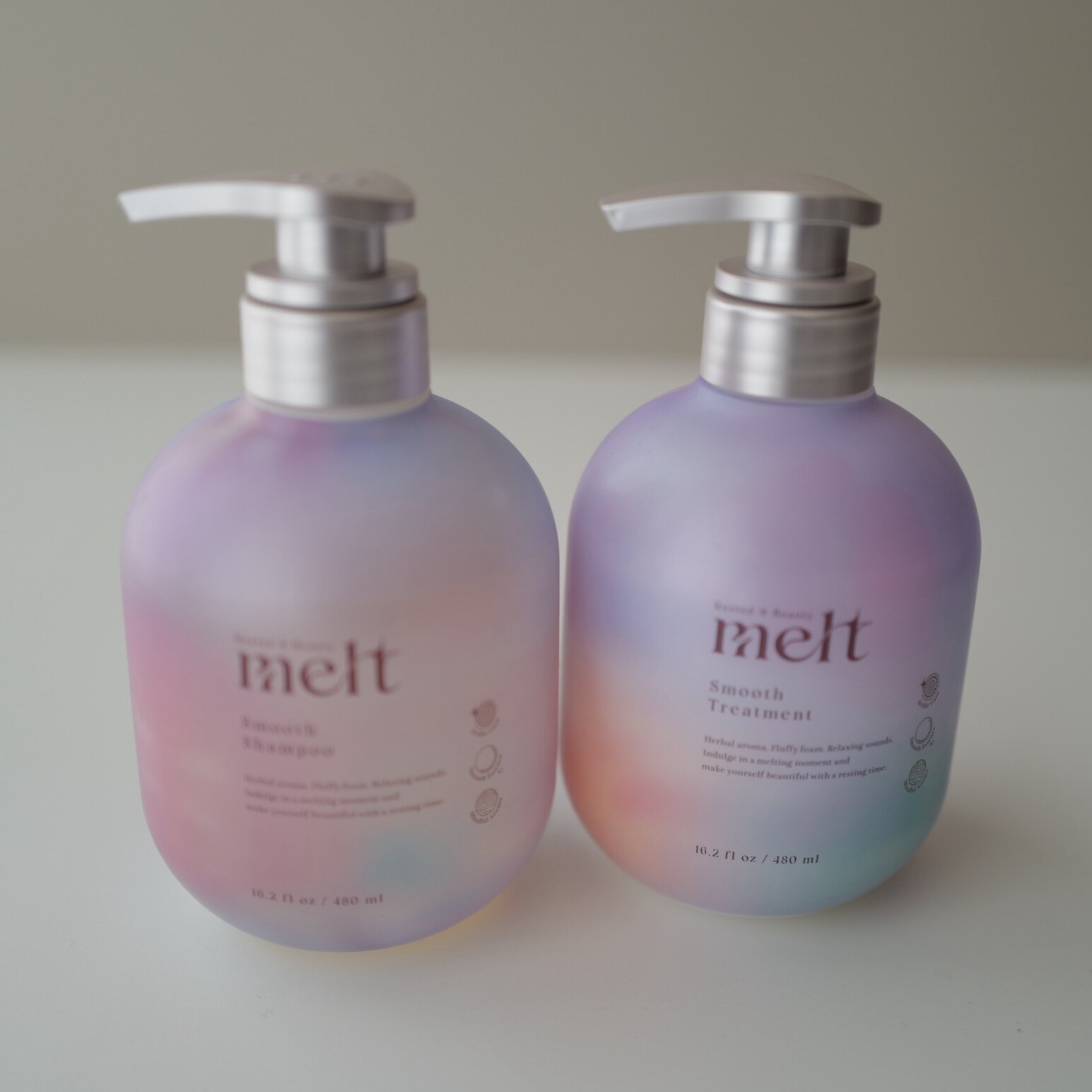 メルト シャンプー ポンプ(480ml)【melt】