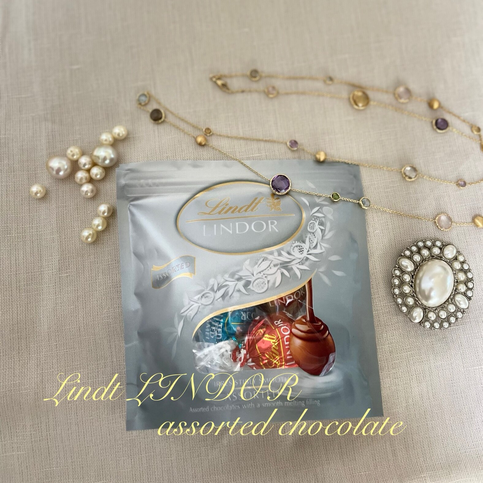 リンツ リンドール アソートシルバー4P (48g)