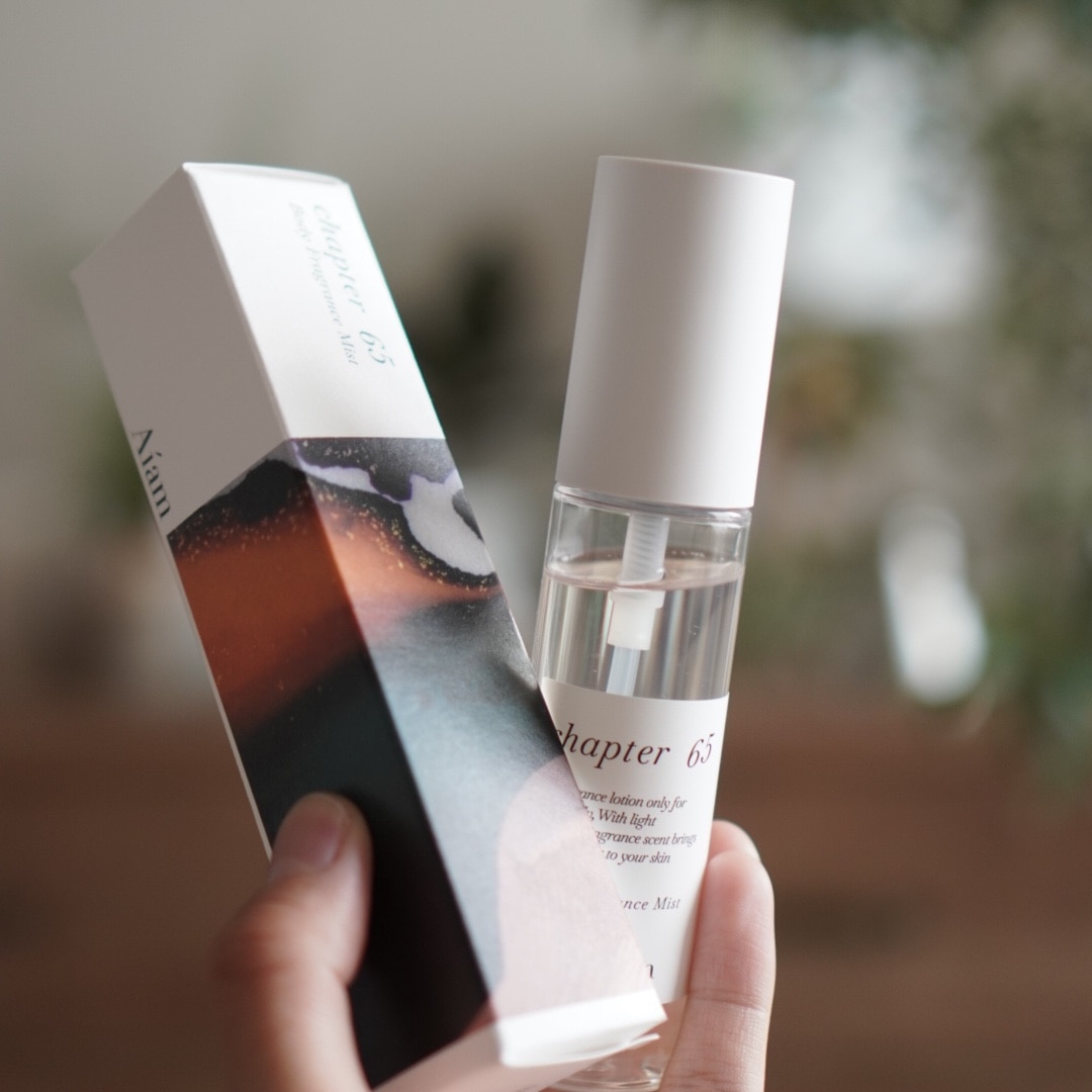 Aiam アイアム ボディフレグランスミスト チャプター65 60mL リラックス リフレッシュスプレー オーデコロン フレグランス ボディミスト 香り 日本製 ギフト プレゼント ...