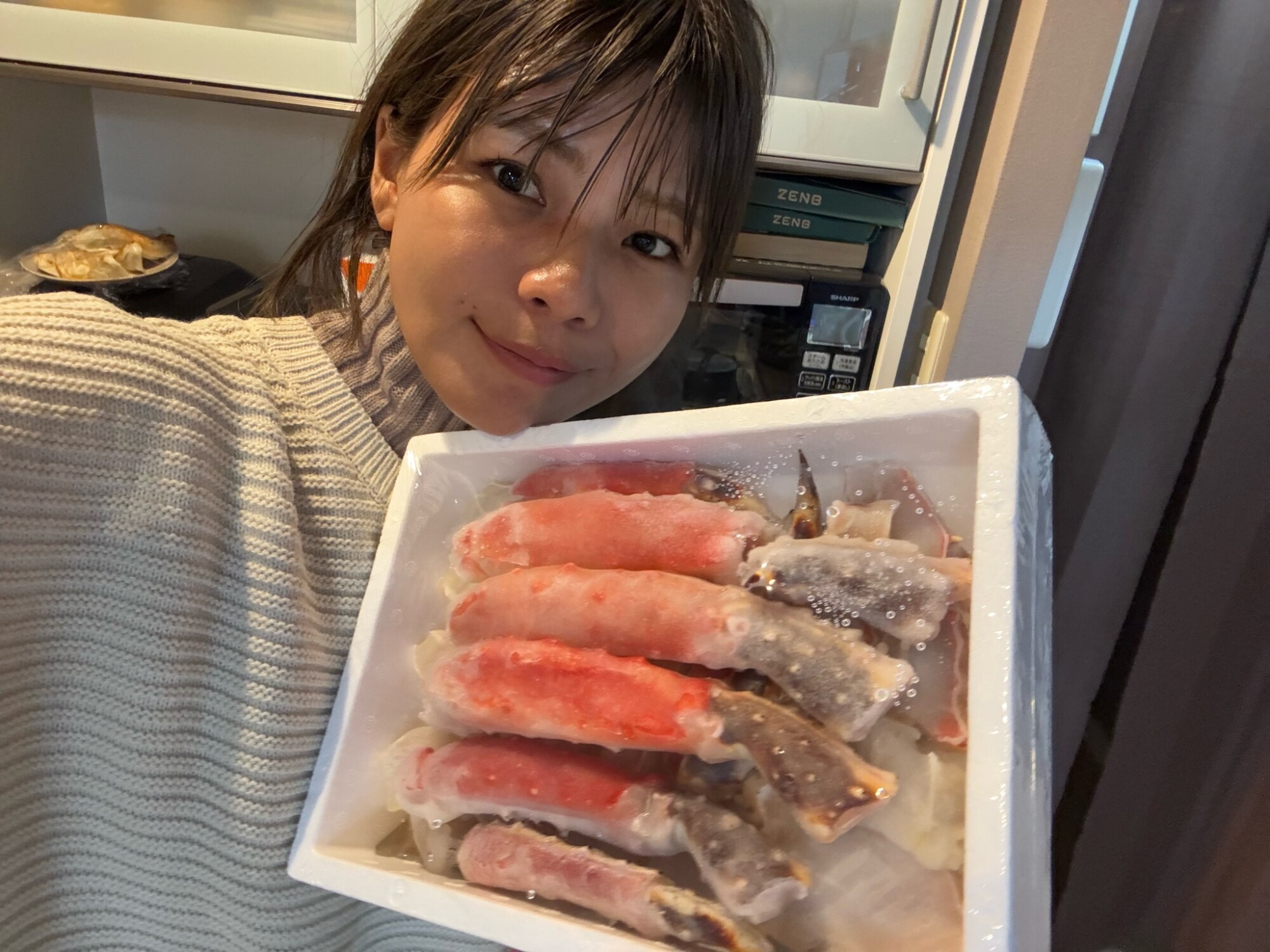 ギフト タラバ 生食OK カット済 【特大★6L】たらば 生タラバガニ 正味 1kg カニ 蟹 かに 送料無料 贈り物OK