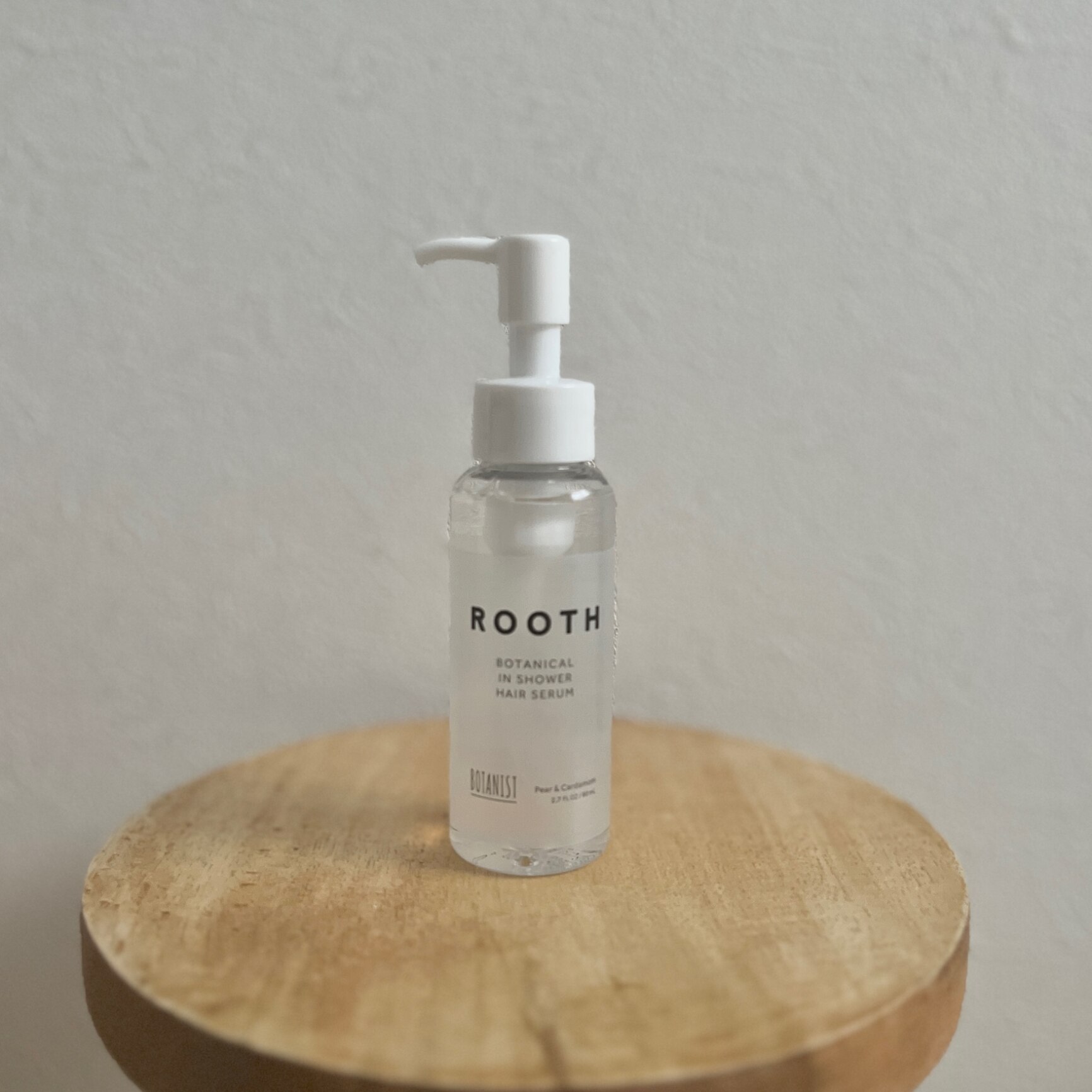 BOTANIST (ボタニスト) ROOTH ルース ボタニカルインシャワー ヘアセラム 80ml ペアーとカルダモンの香り 頭皮 地肌ケア