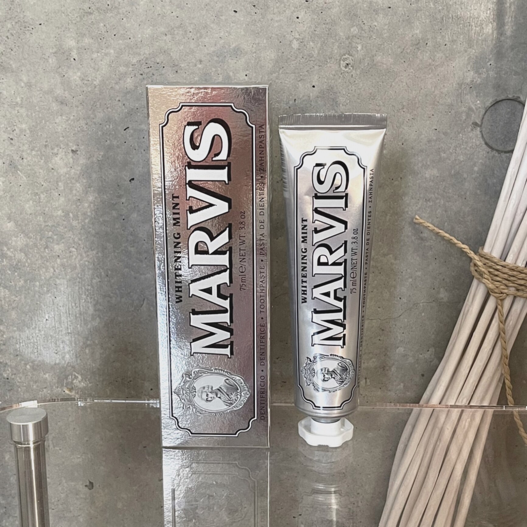 マービス Marvis ホワイトニングミント [85mlx1本] トゥースペースト Marvis Whitening Mint Tooth Paste