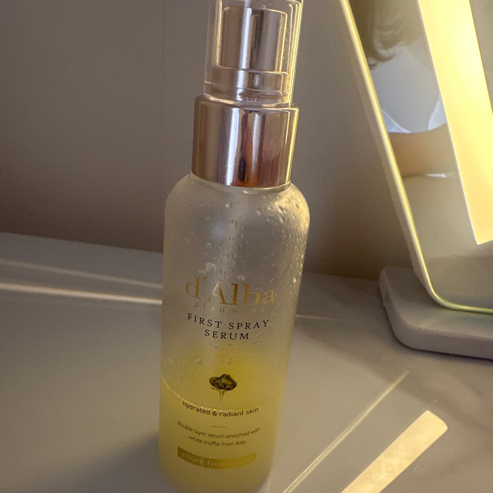 \10%OFF+P10倍+送料無料／【 d'Alba ( ダルバ ) 公式 】【 組み合わせ自由！選べる ホワイトトリュフ スプレー セラム 50ml or 100ml 】 ミスト 導入美容液 ...