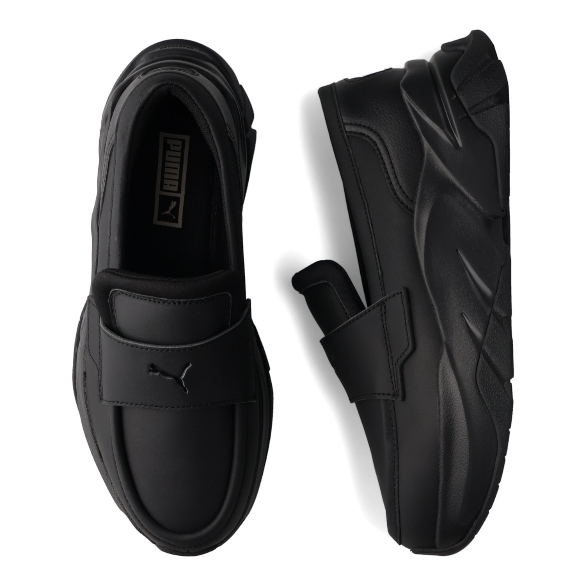 Puma [プーマ ローファーウィメンズ] LOAFYR WMNS PUMA BLACK (397730-01)