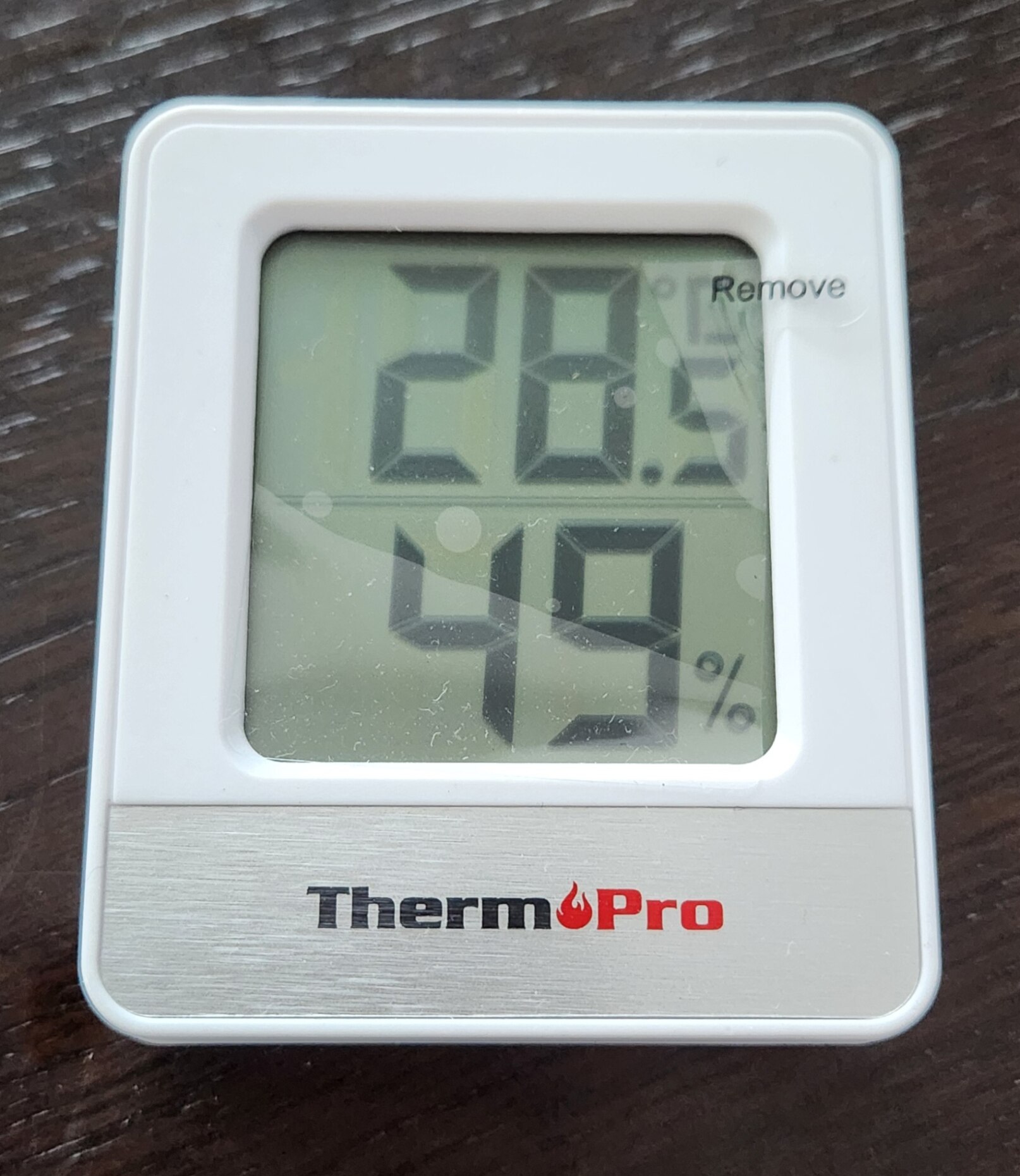 ThermoProサーモプロ 湿度計 温度計 温湿度計 室内 大画面 コンパクト 顔マーク 壁掛け 卓上スタンド マグネット TP-49