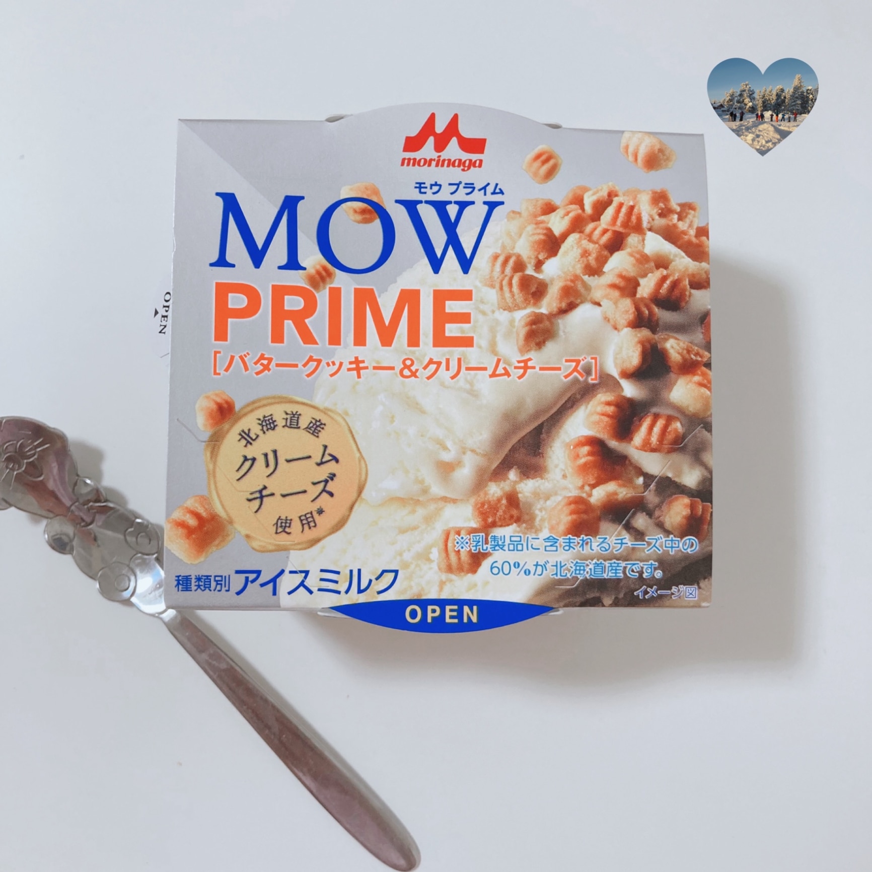 森永 MOW PRIME モウ プライム バタークッキー＆クリームチーズ 105ml 18個 新商品 人気ランキング上位 差し入れ夏休み 贅沢 期間限定 誕生日 アイスクリーム