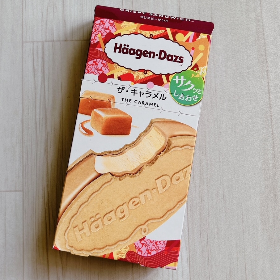 ハーゲンダッツ クリスピーサンド ザ・キャラメル 6個 kcou