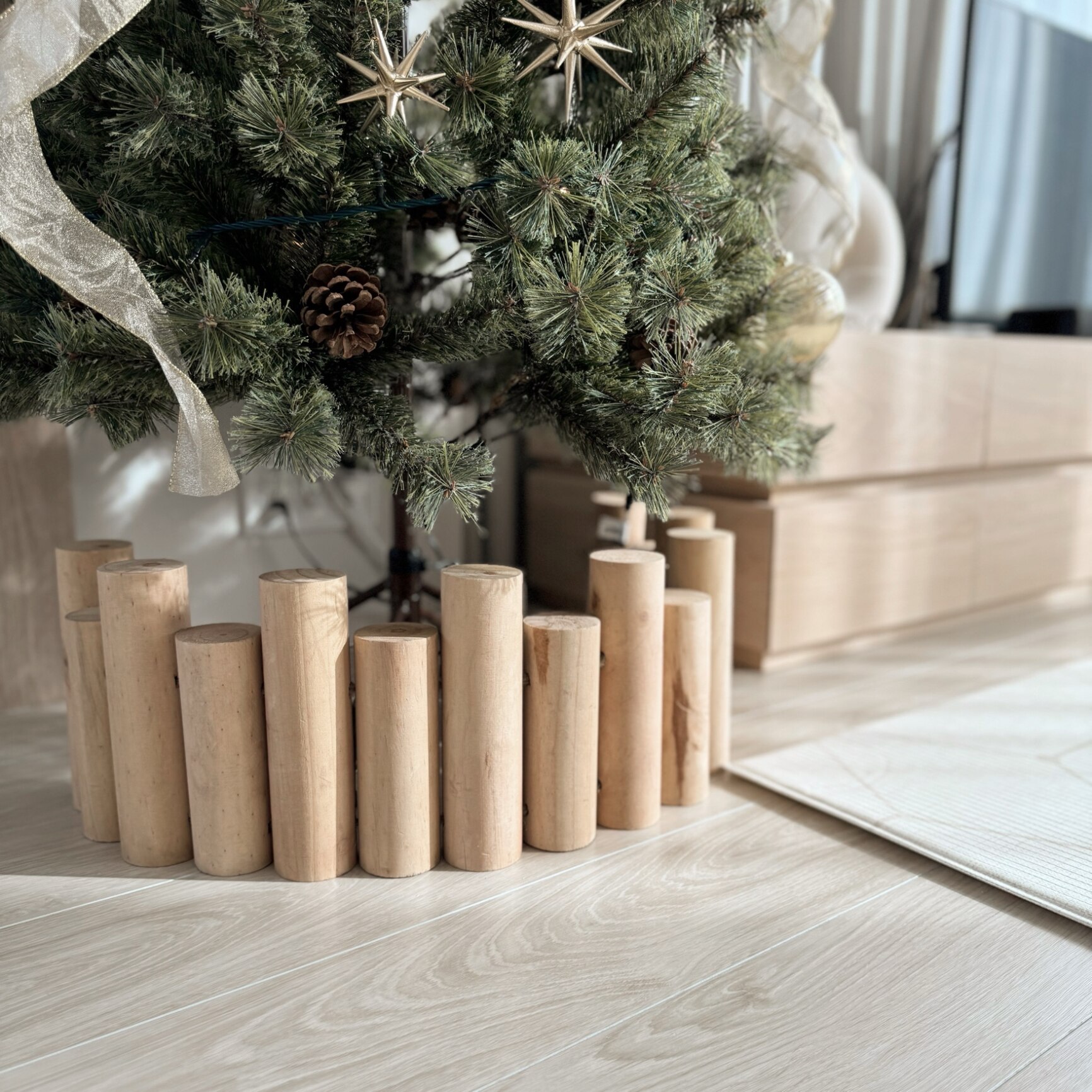 【SALE／30%OFF】丸太脚隠し[CHRISTMAS] studio CLIP スタディオクリップ インテリア・生活雑貨 その他のインテリア・生活雑貨 ブラウン【RBA_E ...