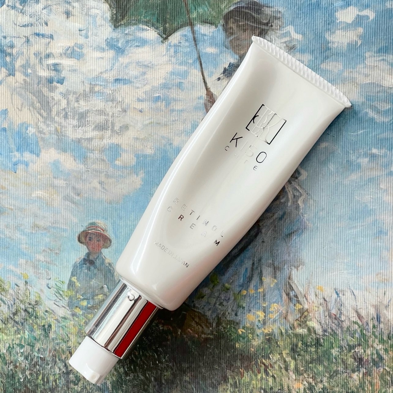 KISO CARE 純粋レチノール 0.1％配合 フェイスクリーム キソ スーパーリンクルクリーム VA 50g 国産 CICA シカ ツボクサ ヒアルロン酸 ビタミンA EGF セラミド ...