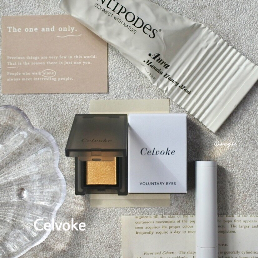 Celvoke ヴォランタリー アイズ 29 セルヴォ—ク メイクアップ アイシャドウ イエロー