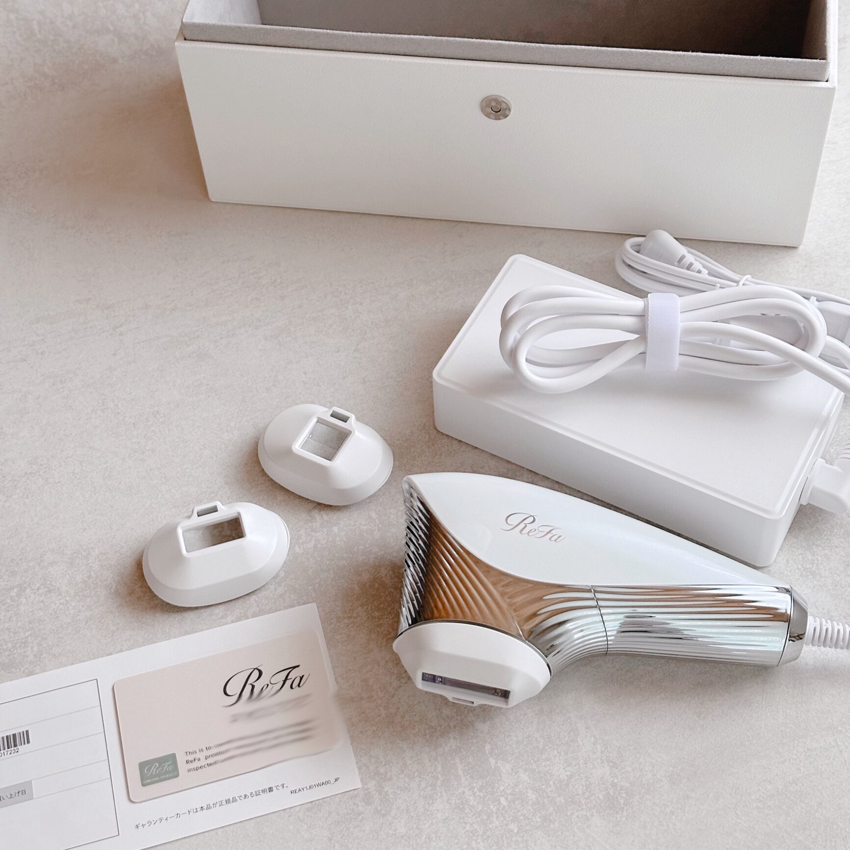 【10%OFFクーポン×15,000円キャッシュバック】 光美容器 ムダ毛 美肌 最新 ReFa 公式 リファ エピ ダブル ReFa EPI W 最高峰 レベル ハイパワー ツルスベ ボディ ...