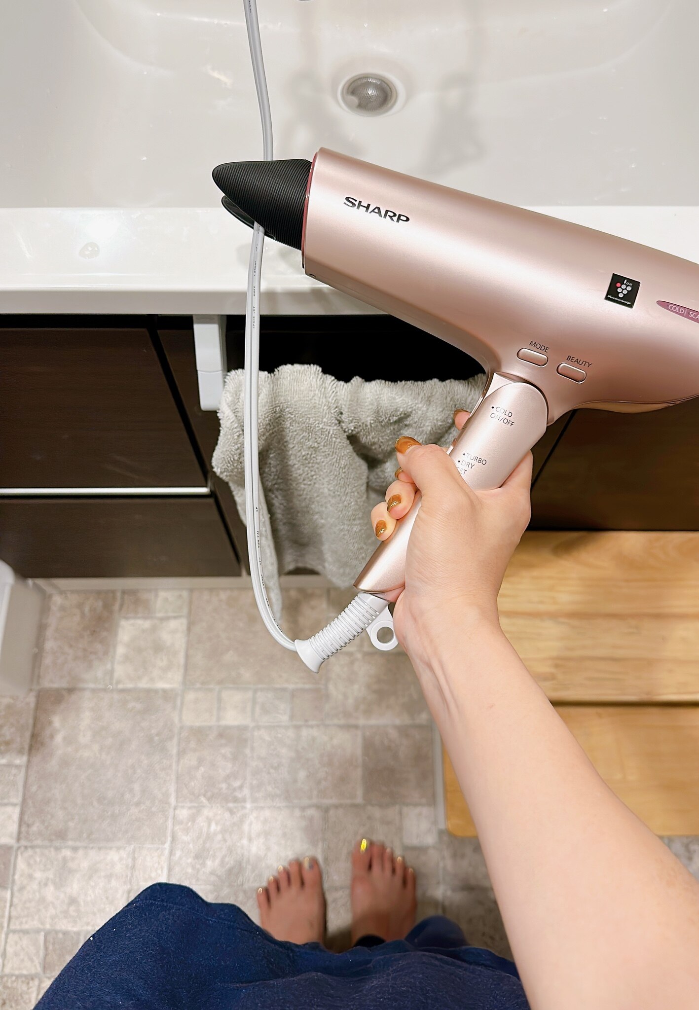 シャープ プラズマクラスタードライヤー IB-JP9-N