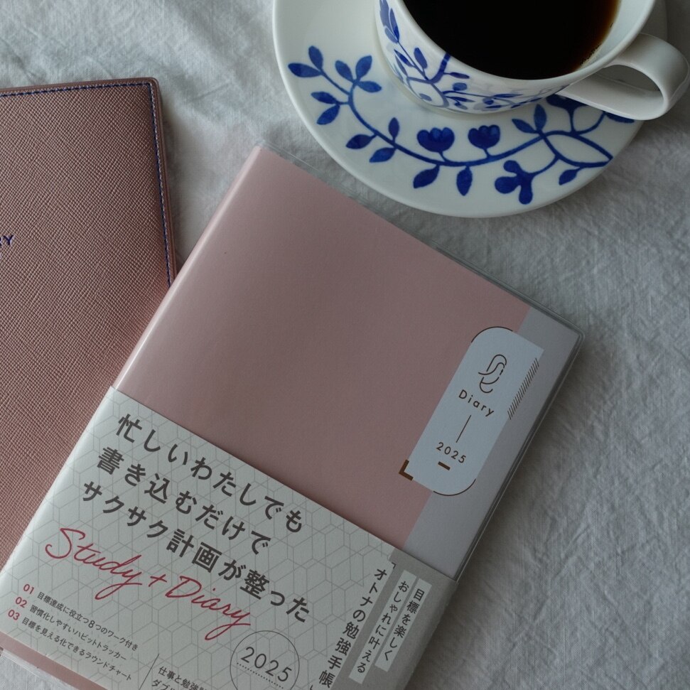 目標を楽しくおしゃれに叶えるオトナの勉強手帳 Study+Diary2025 （インプレス手帳2025） [ インプレス手帳編集部 ]