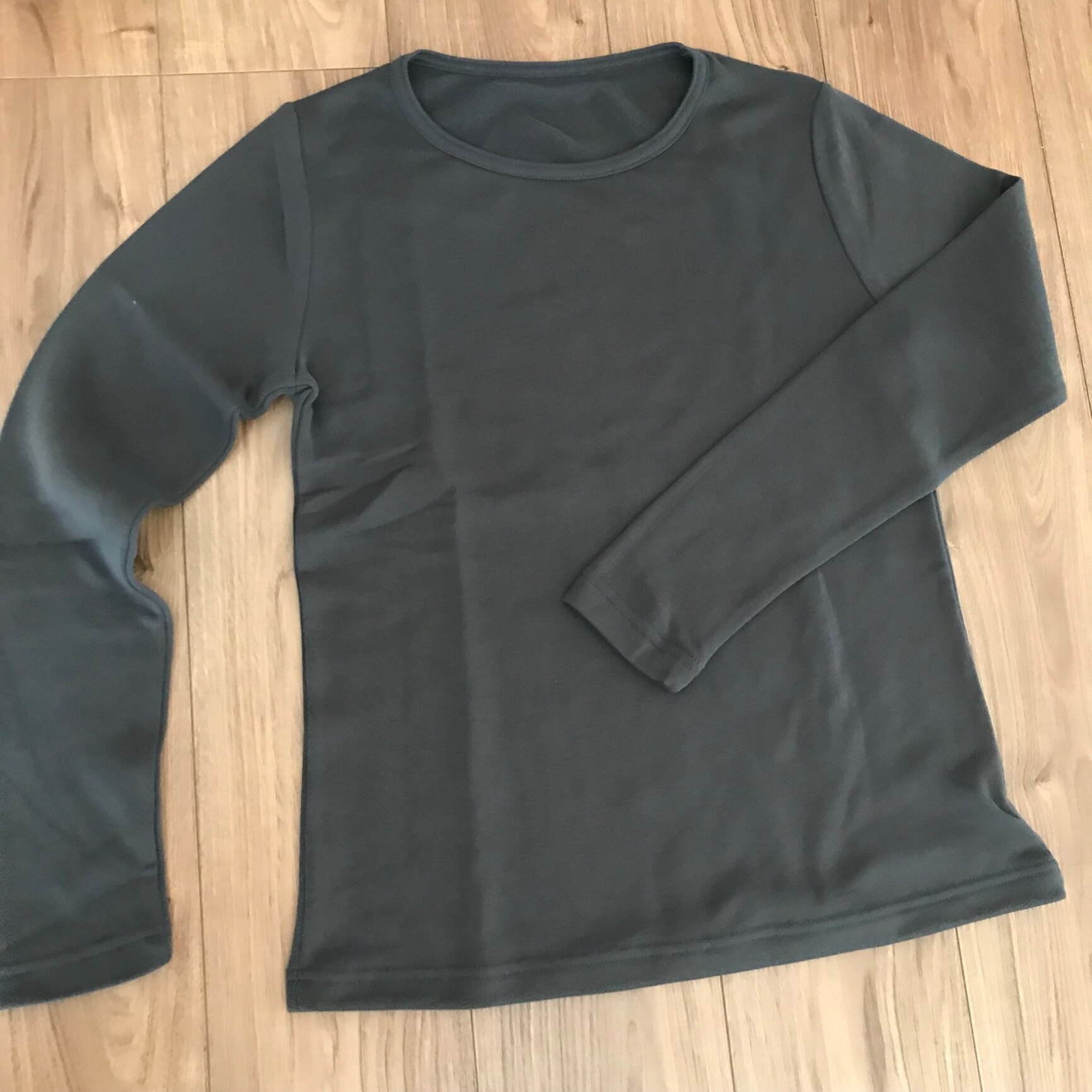 【特別送料無料！】楽天上半期ランキング25位！カットソー M/L/LL トップス 防寒 大きいサイズ ゆったり 【メール便可22】 zootie（ズーティー）：無地＆ボーダー 裏起毛クルー ...