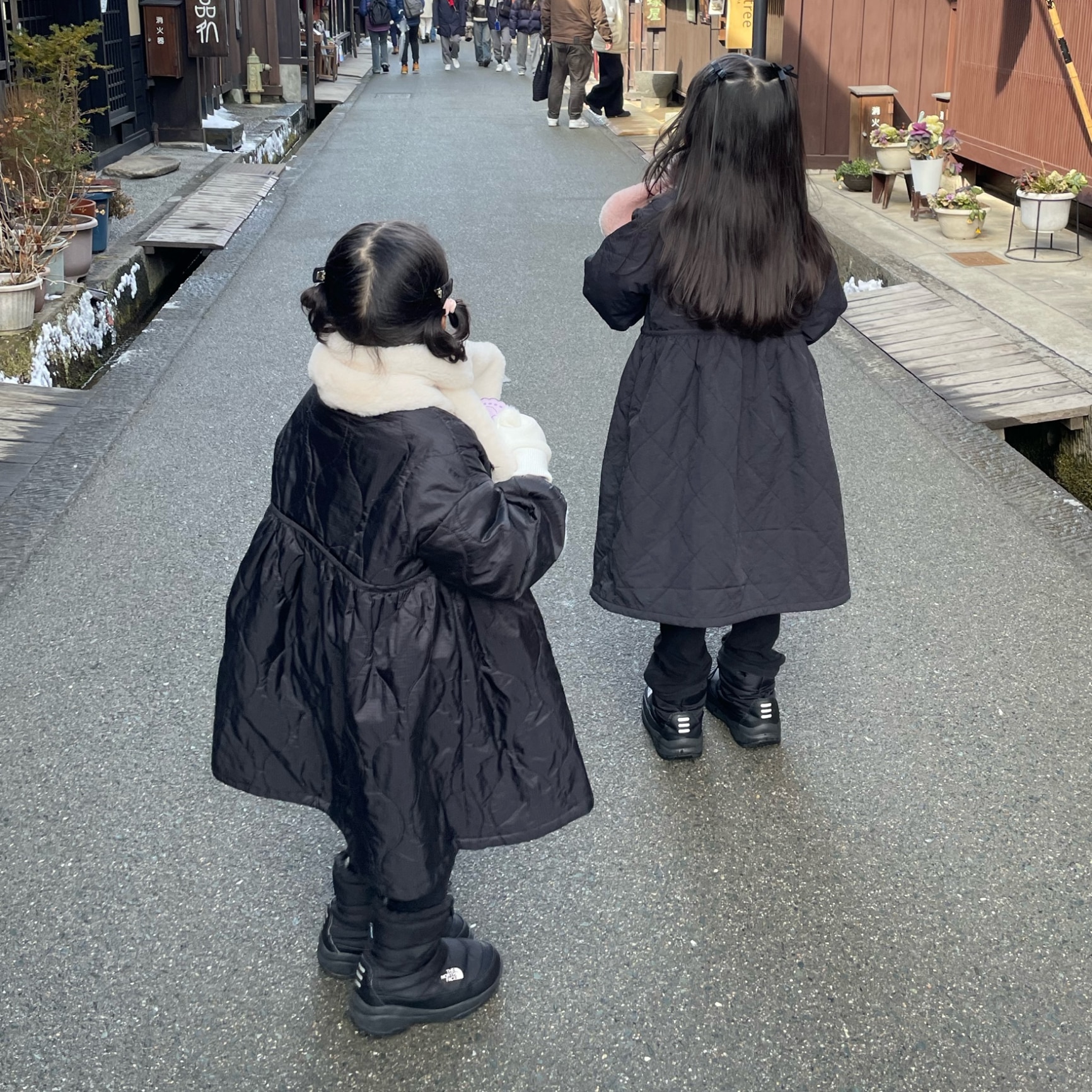 24FW 子供用 THE NORTH FACE ヌプシ 防寒靴 K Nuptse Bootie 7 NFJ52288: 正規品/ノースフェイス/ブーツ/シューズ/ジュニア/キッズ/out