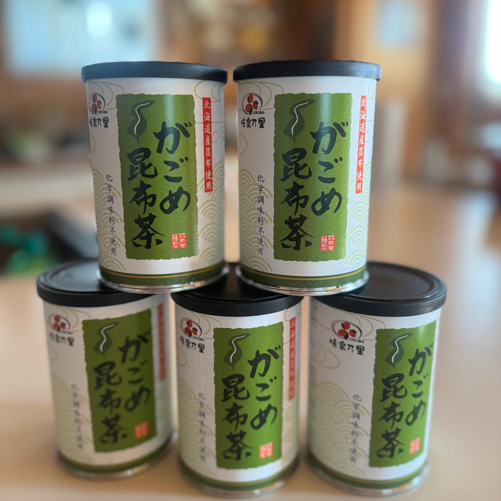 味楽乃里 北海道産昆布使用 がごめ昆布茶 (30g×2)×3個