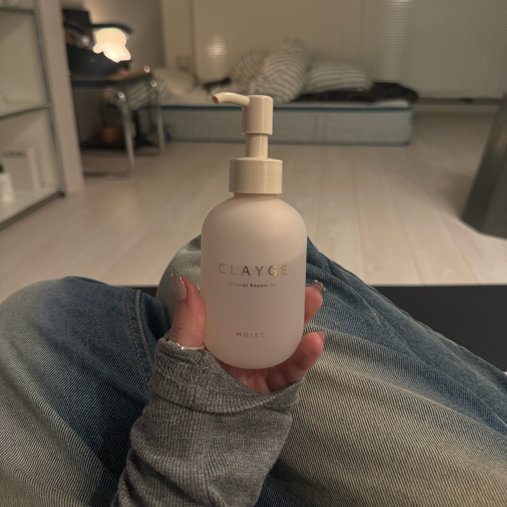 【公式ストア】【クレージュ ミネラルリペアオイル 120ml スムース / モイスト】CLAYGE 洗い流さないヘアトリートメントオイル オーガニックオイル ミネラルオイル クレイ うるおい ...