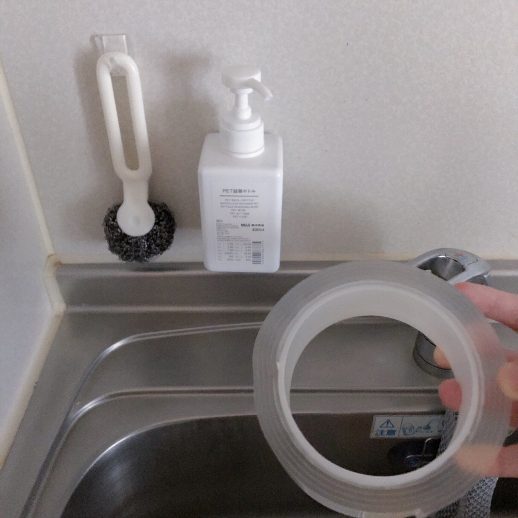 \楽天ランキング 1位獲得／ 両面テープ 超強力 はがせる 3m 30mm 強力 防災対策 魔法のテープ 魔法テープ ryomen-tape