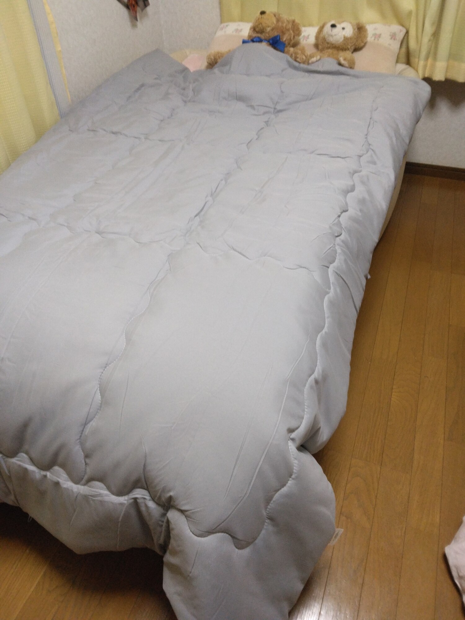 クモリ(Kumori) 薄掛け布団 春秋用 軽量 TEIJIN(帝人) 1.3kg 柔らかい ほこりが出にくい 通気 洗える 肌掛け布団 掛け ...