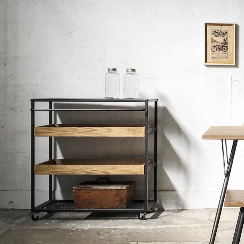 JOURNAL STANDARD FURNITURE ジャーナルスタンダードファニチャー SENS WAGON RACK サンク ワゴンラック ...