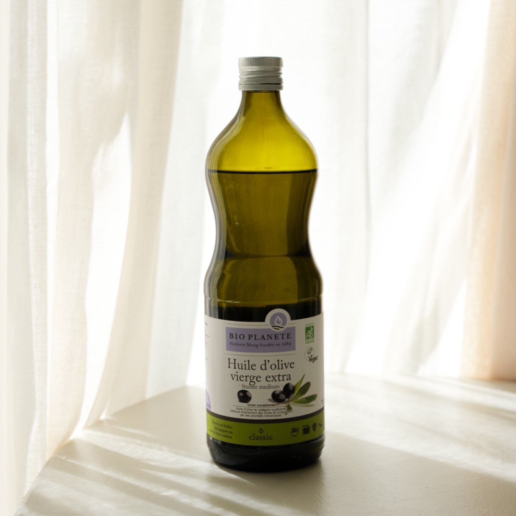 BIOPLANETE 有機エキストラヴァージンオリーブオイル ミディアムフルーティー 500ml(458g) 3本セット ビオプラネット 有機JAS認証 ユーロリーフEU有機認証