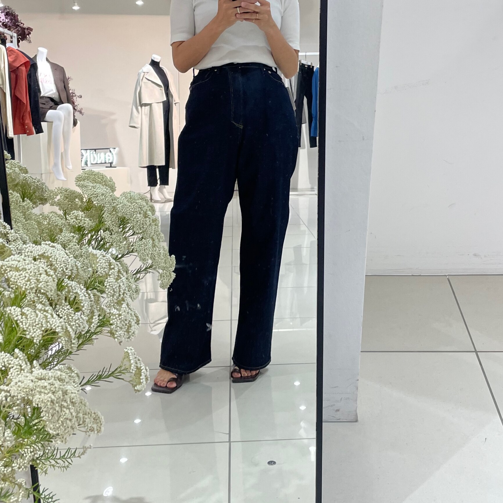 ヤヌーク YANUK ジョーン Joan LooseStraight-OWI ルーズ ストレート デニムパンツ レディース 57132220【送料無料】0505