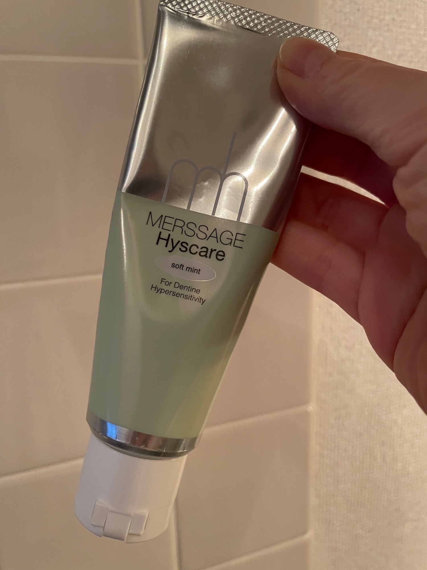 メルサージュ ヒスケア フッ素濃度1450ppm ソフトミント(80g)