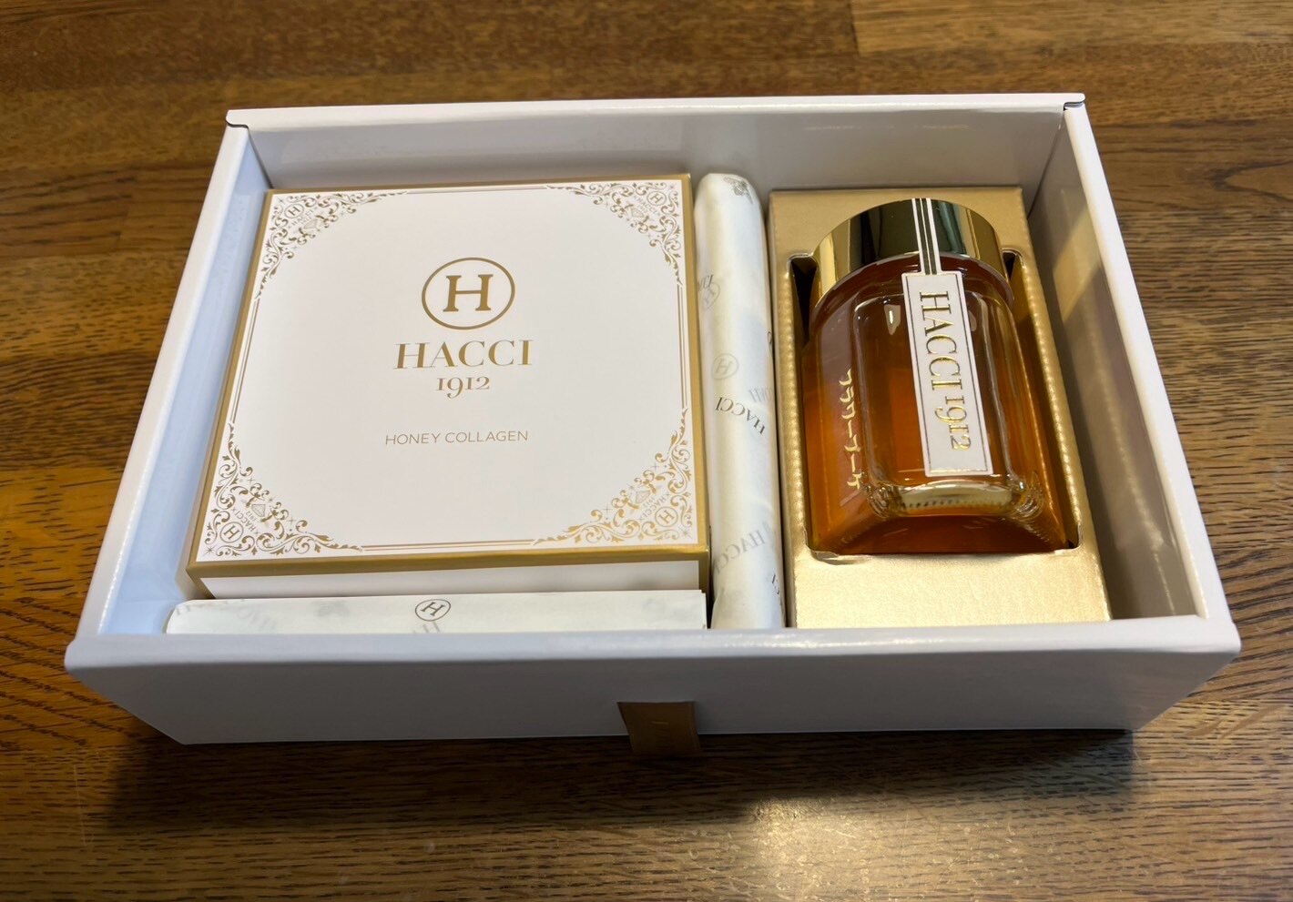 【公式】HACCI スライドBOX(ハニーコラーゲン ドリンク、国産フラワーブーケ) / 送料無料 / hacci ハッチ はっち / はちみつ ハチミツ 蜂蜜 / 美容ドリンク コラーゲン ...