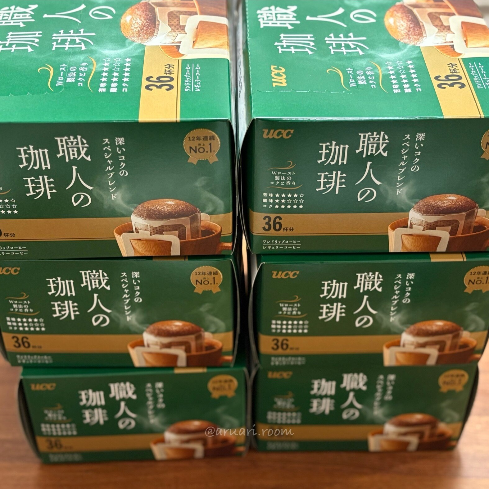 【毎日お得】UCC 職人の珈琲 ワンドリップコーヒー 深いコクのスペシャルブレンド 216杯分(36杯×6個)