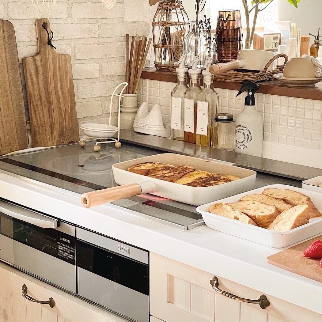 【無料配送】【FIKA】/長方形のフライパンブランチファン29cm+ガラス蓋卵焼き、トーストフライパン IH対応 ガス調理女子 料理 煮物 炒め物 キッチン用品 韓国ブランドすべての熱源を使用 ...