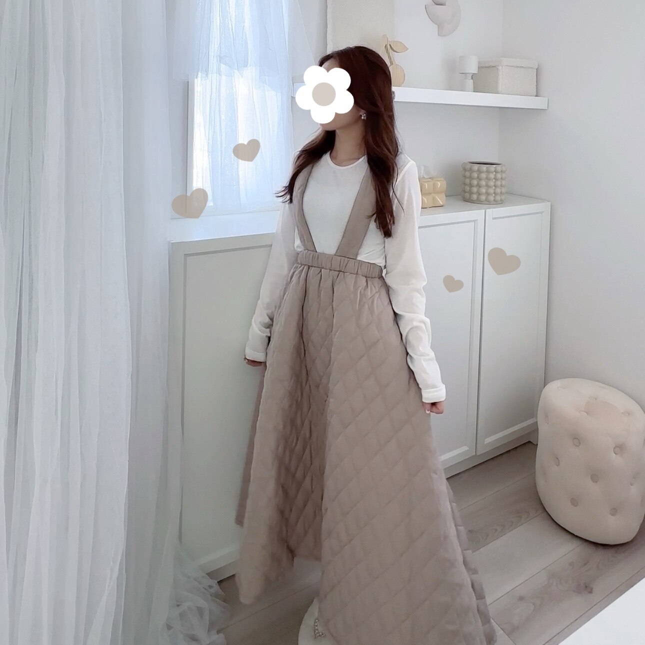 【半額クーポン対象】ジャンパースカート ボトムス スカート 2way 2type キルティング サスペンダー フレアシルエット Aライン レディース おすすめ おしゃれ 2024秋冬新作 ...