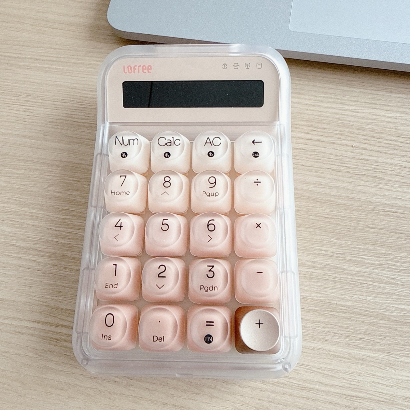 【エントリーで最大全額ポイント還元｜1/5まで】 Lofree｜ロフリー 電卓＋テンキー eh113 [有線・ワイヤレス /Bluetooth ...