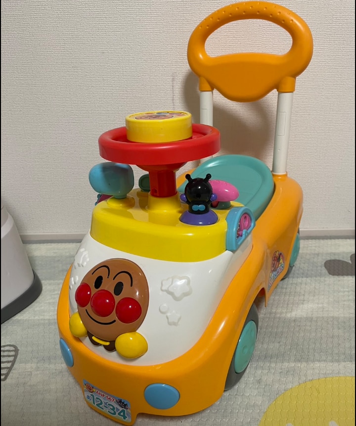 アンパンマンといっしょにドライブ！ 3stepよくばりビジーカー押し棒+ガード付き(1個)【アガツマ】