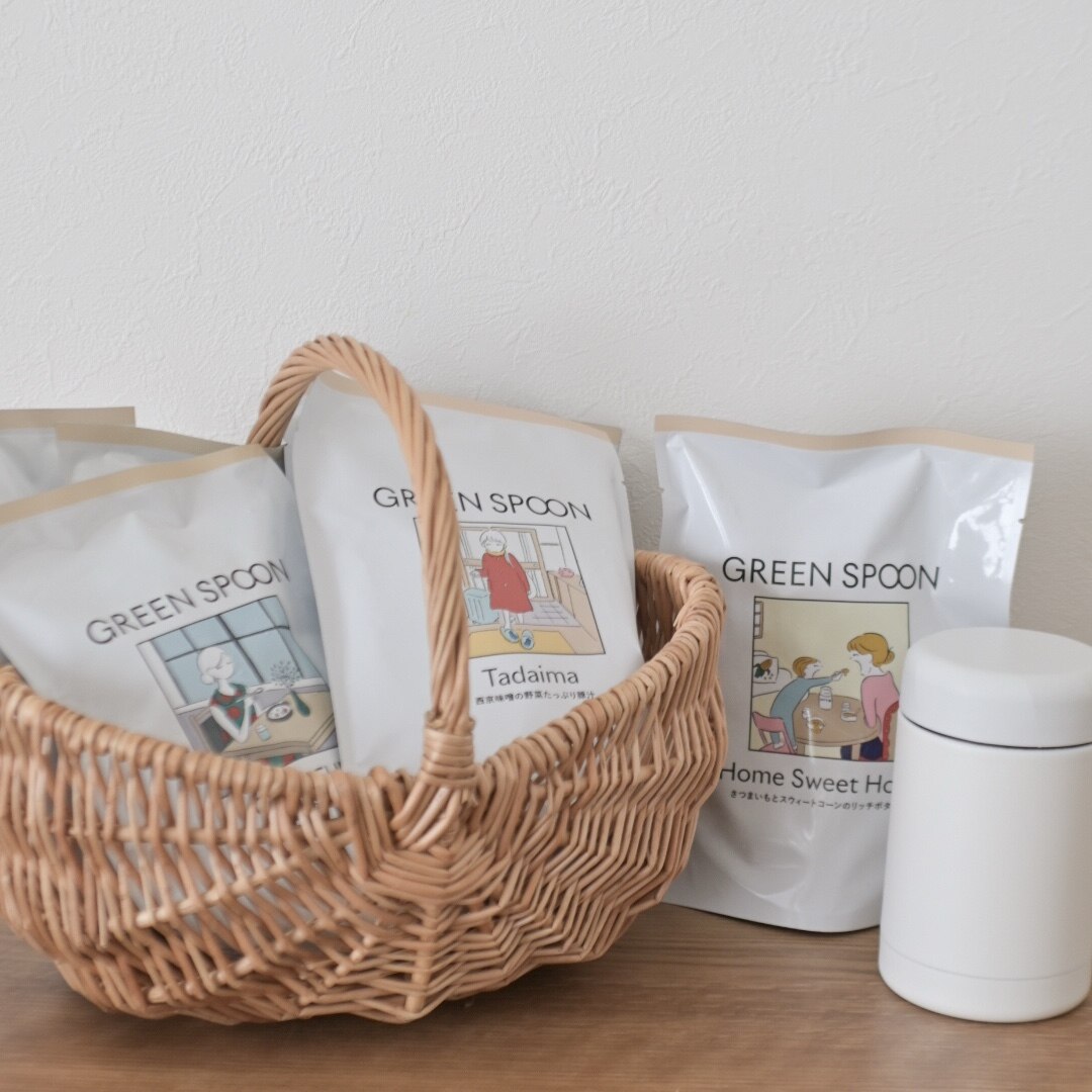 【10%OFF -7/11 1:59マデ】野菜 スープ 6種 スープジャー 付き グリーンスプーン ｜ ヘルシー ダイエット 健康 低カロリー 低糖質 置き換え レンジ5分 ランチ 在宅 夕食 ...