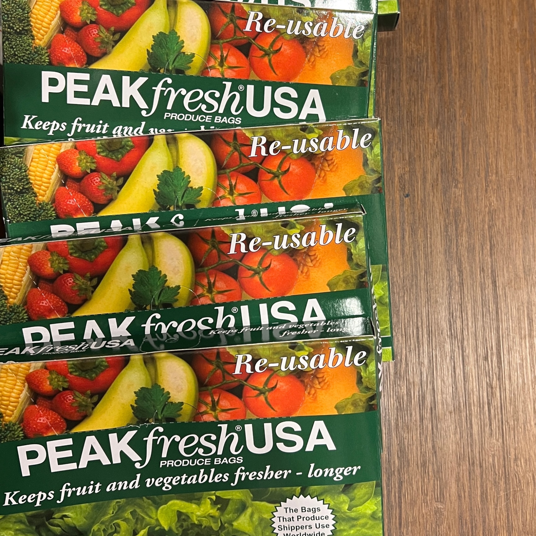 PEAKfresh USA 野菜 & 果物用 バッグ 【 iHerb アイハーブ 公式 】 ピークフレッシュUSA 野菜保存袋 鮮度保持袋 ...