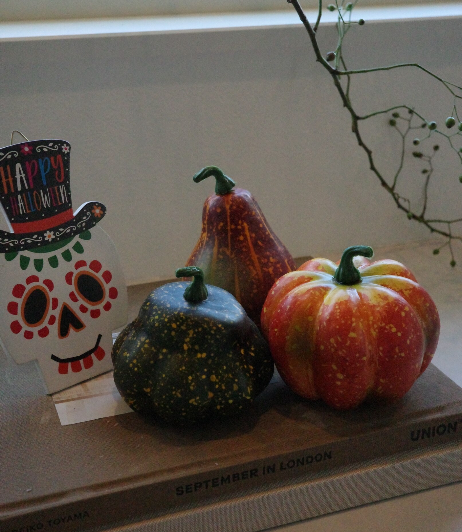 【造花】YDM/パンプキンアソートネット 5種類セット/HW-1443【01】 造花（アーティフィシャルフラワー） 造花実物、フェイクフルーツ カボチャ・パンプキン