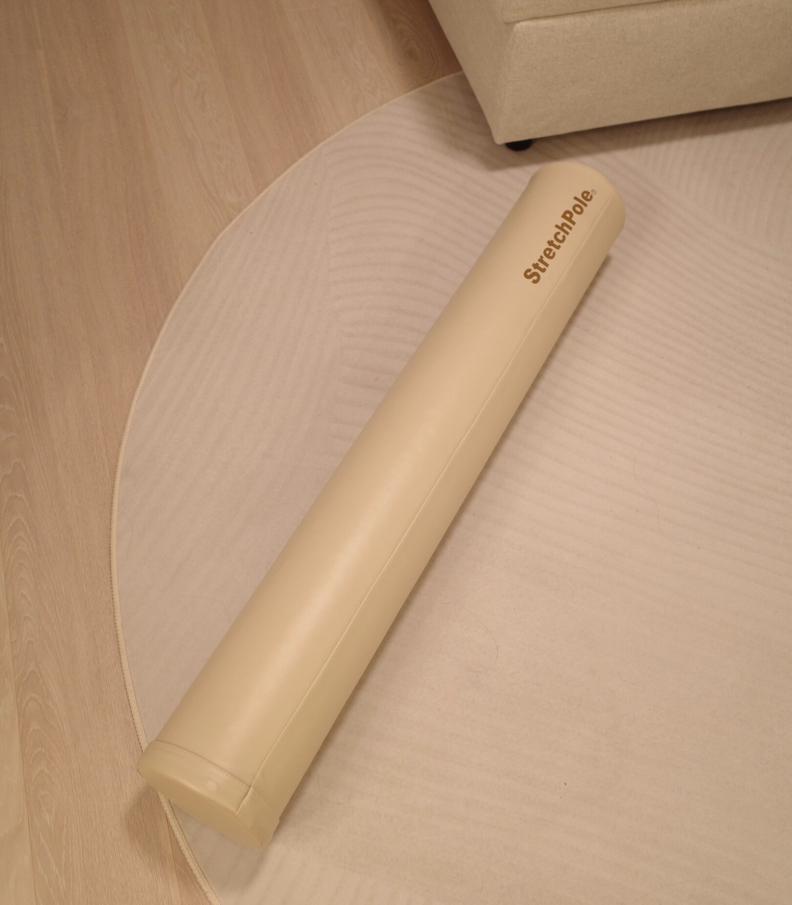 LPN ストレッチポールEX(アイボリー)スタートBOOK、エクササイズDVD付き 1年保証