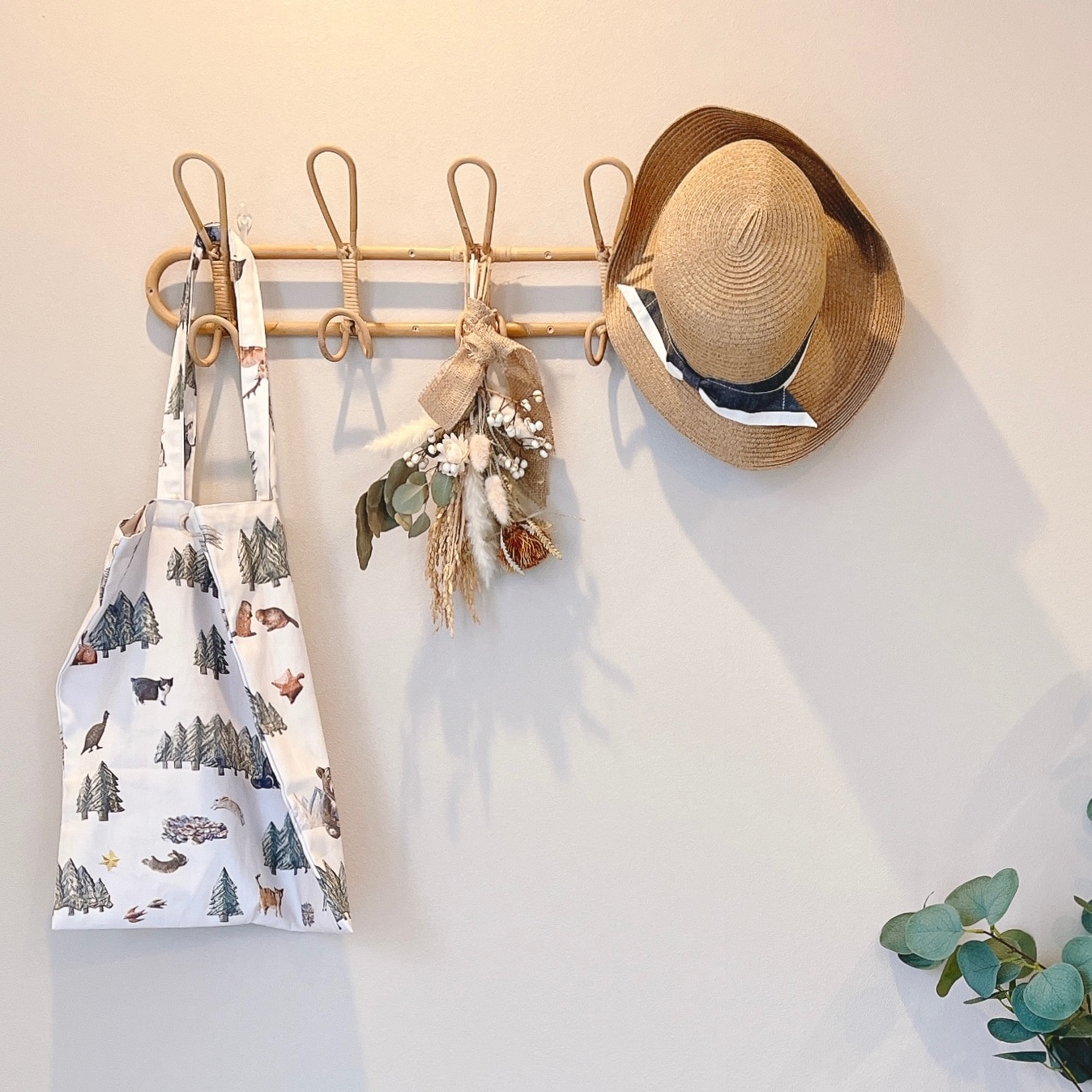 【公式】ユグラウォールハンガー5連(JUGLAS)おしゃれ 500WORKS.北欧壁掛けフック ウォールシェルフ Creer/クレエ IGF